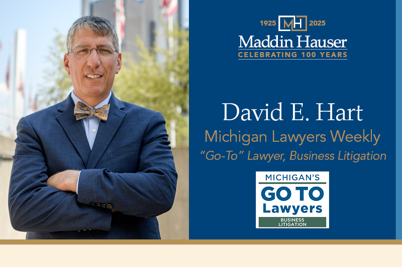 David Hart Earns "Go To" Lawyer Honor in Business Litigation for Second ...