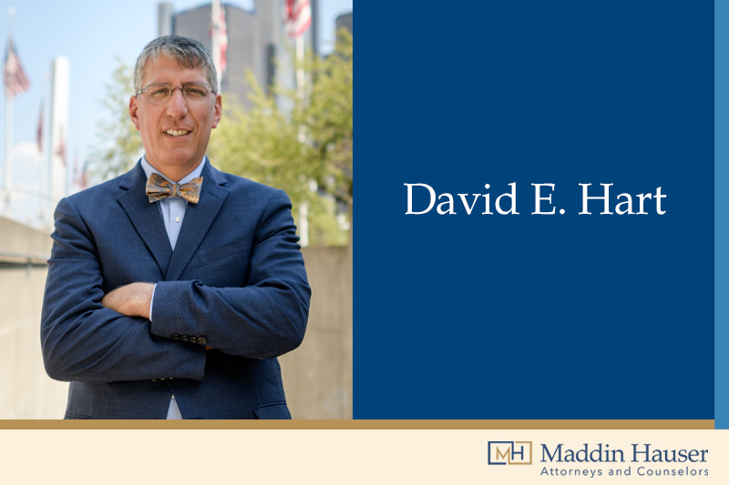 Shareholder David Hart Named Litigation Department Chair