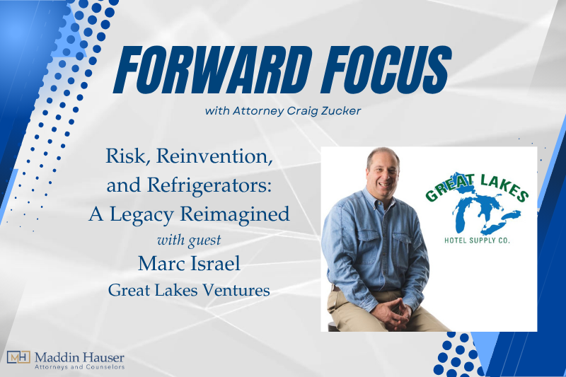 Forward Focus With Guest Marc Israel of Great Lakes Ventures