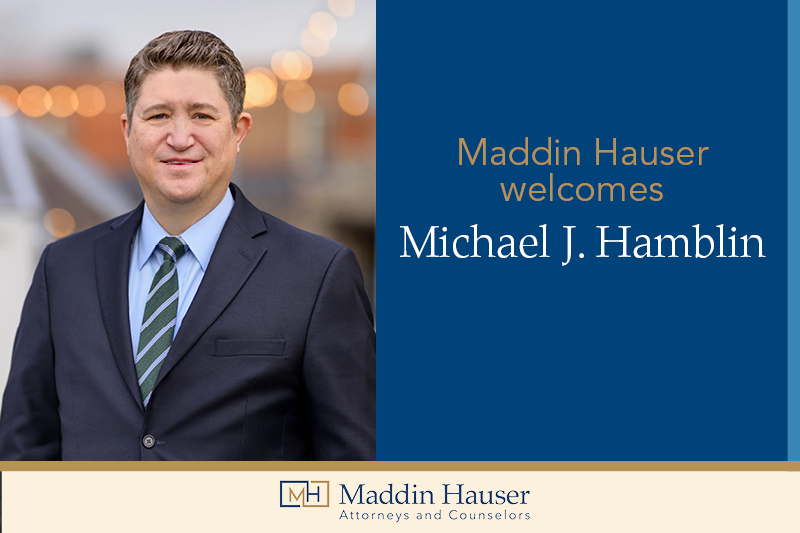 Maddin Hauser Welcomes Michael Hamblin
