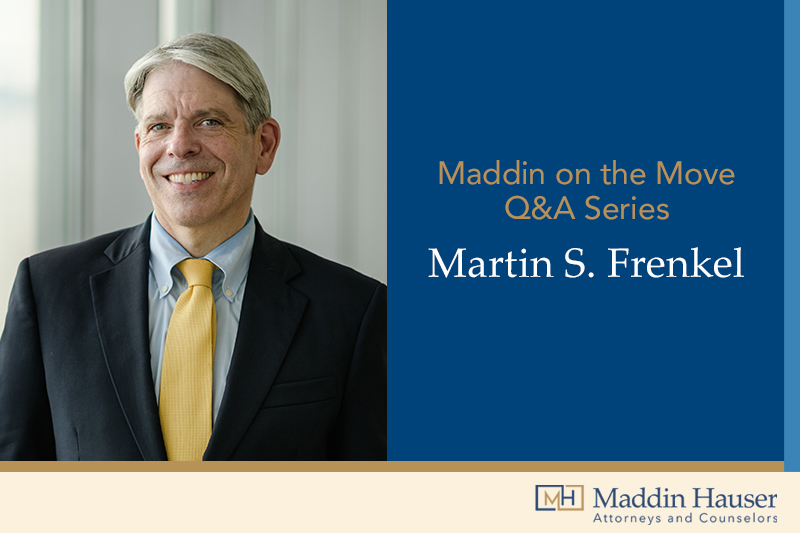 Maddin on the Move – Q&A Series With Martin Frenkel