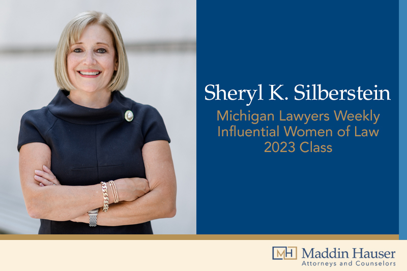 Michigan Lawyers Weekly Names Sheryl K. Silberstein to Its 2023 ...