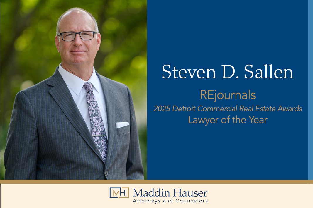 Michigan REjournals Names Steve Sallen Real Estate Lawyer of the Year