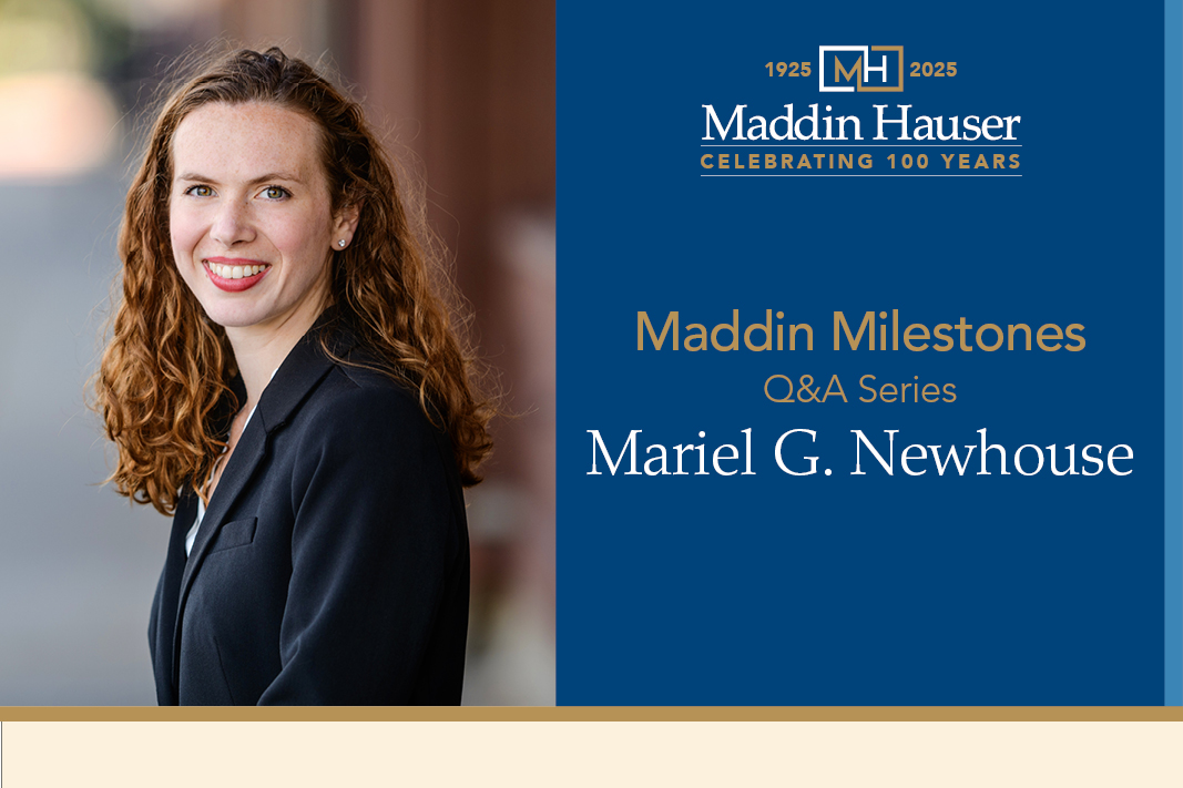 Maddin Milestones: Celebrating 100 Years With Mariel Newhouse